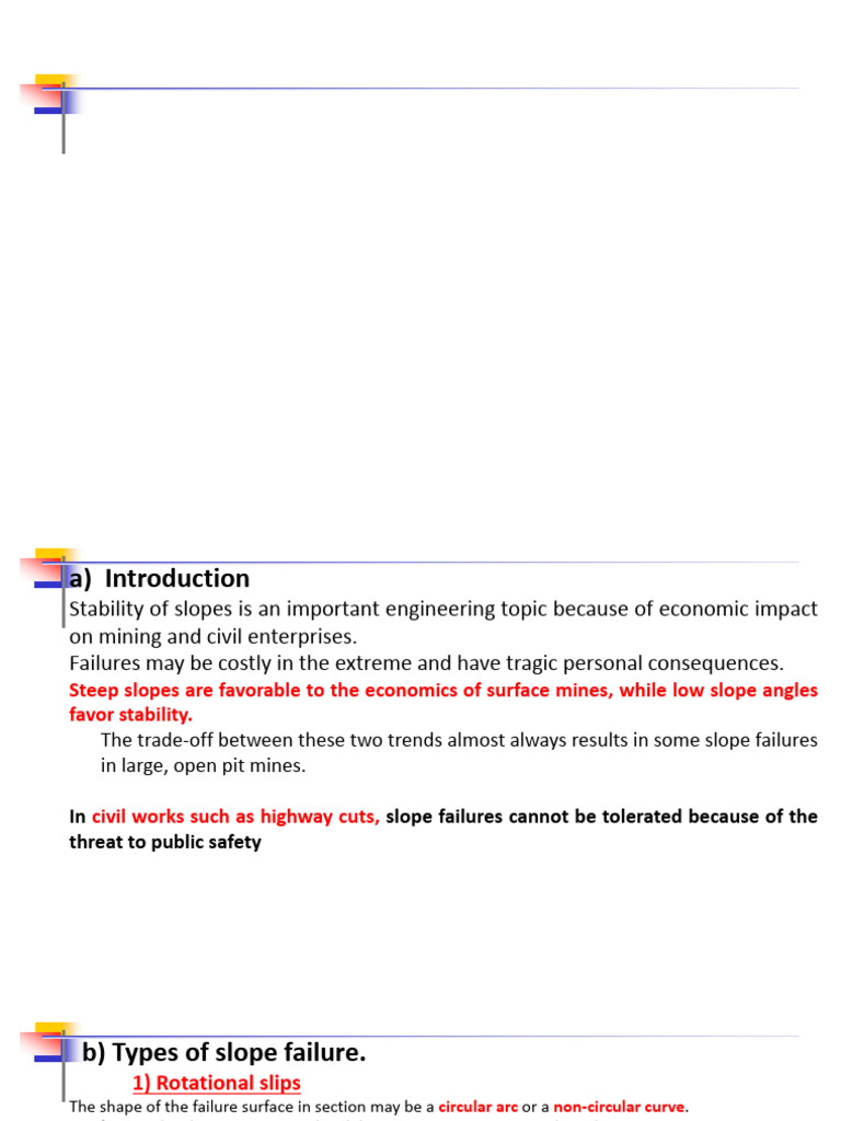 23 Chapter 7 Soil - Slope Stability | PDF | Strength Of Materials ...