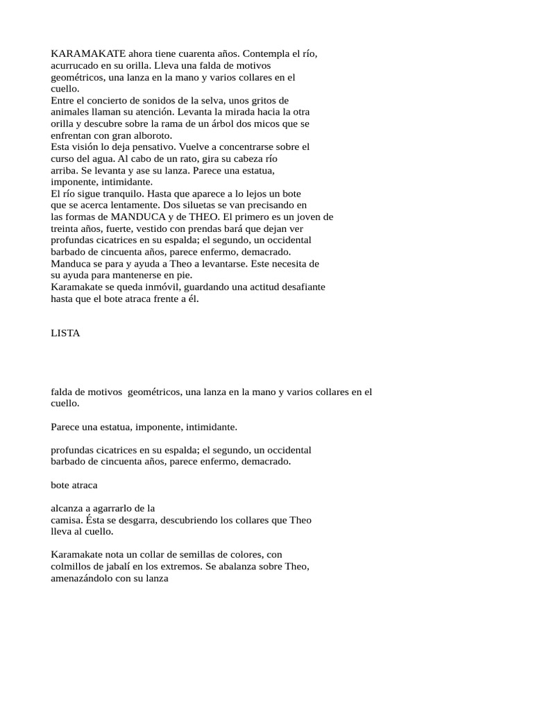 Analisis Del Abrazo de La Serpiente | PDF