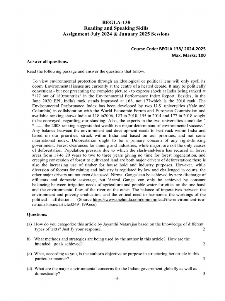 Begla-138 2024-25 Kunj Publication | PDF
