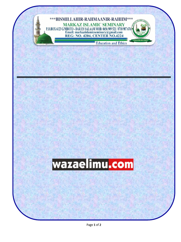 f4 Biology Practical April 2025 | PDF