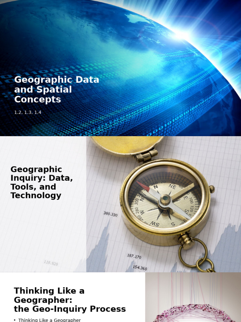 Geographic Data and Spatial Concepts | PDF | Geography | Geographic ...