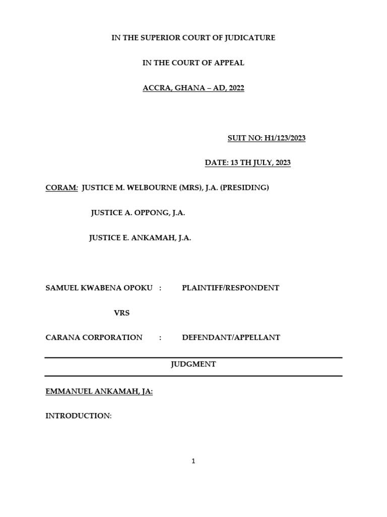 Appeal on Employment Termination Case | PDF | Damages | Judgment (Law)