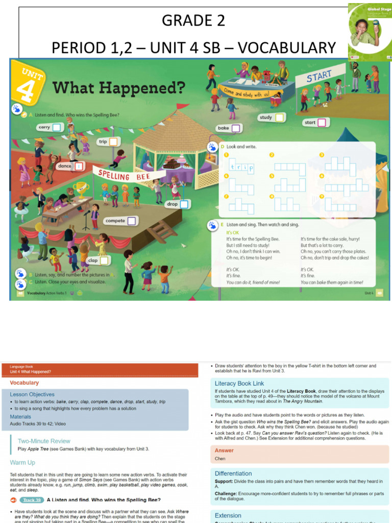 Grade 2 Book Pages & Teacher's Book | PDF