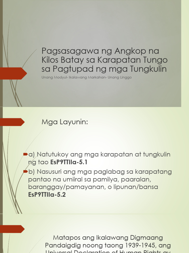 ESP9_Q2_LESSON1 | PDF