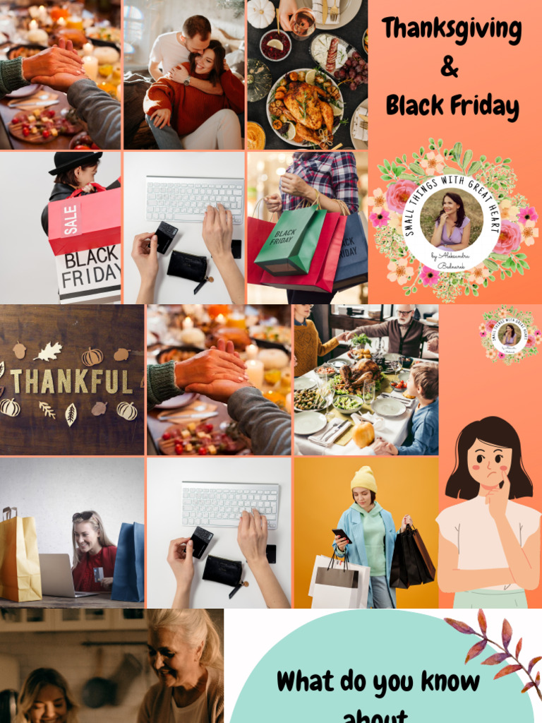 Thanksgiving and Black Friday | PDF | Black Friday (Shopping ...