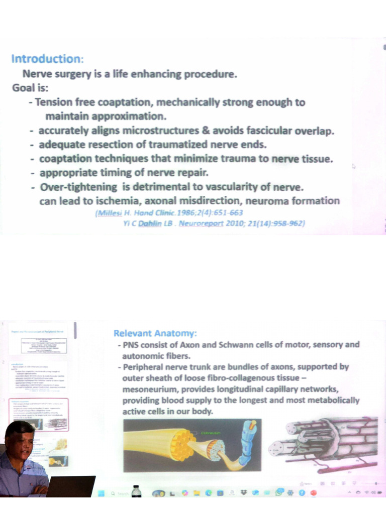Nerve Injury Repair and Reconstruction | PDF