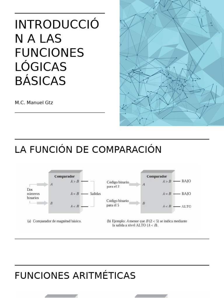 Introducción A Las Funciones Lógicas Básicas | PDF