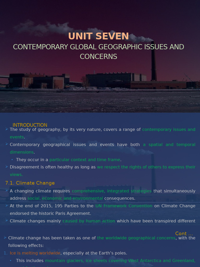 Chapter 7 Grade 12 Geography | PDF | Drought | Famine
