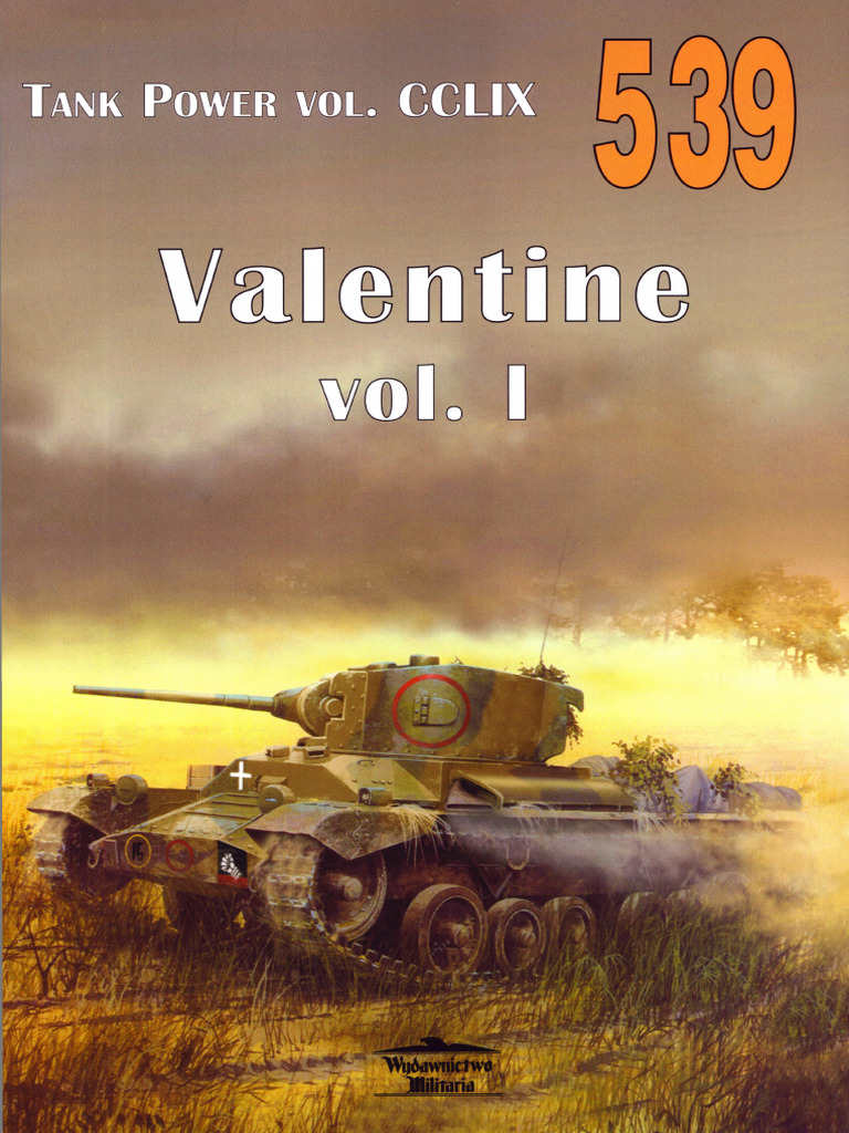 Wydawnictwo Militaria 539 Valentine Tank Vol. 1 | PDF