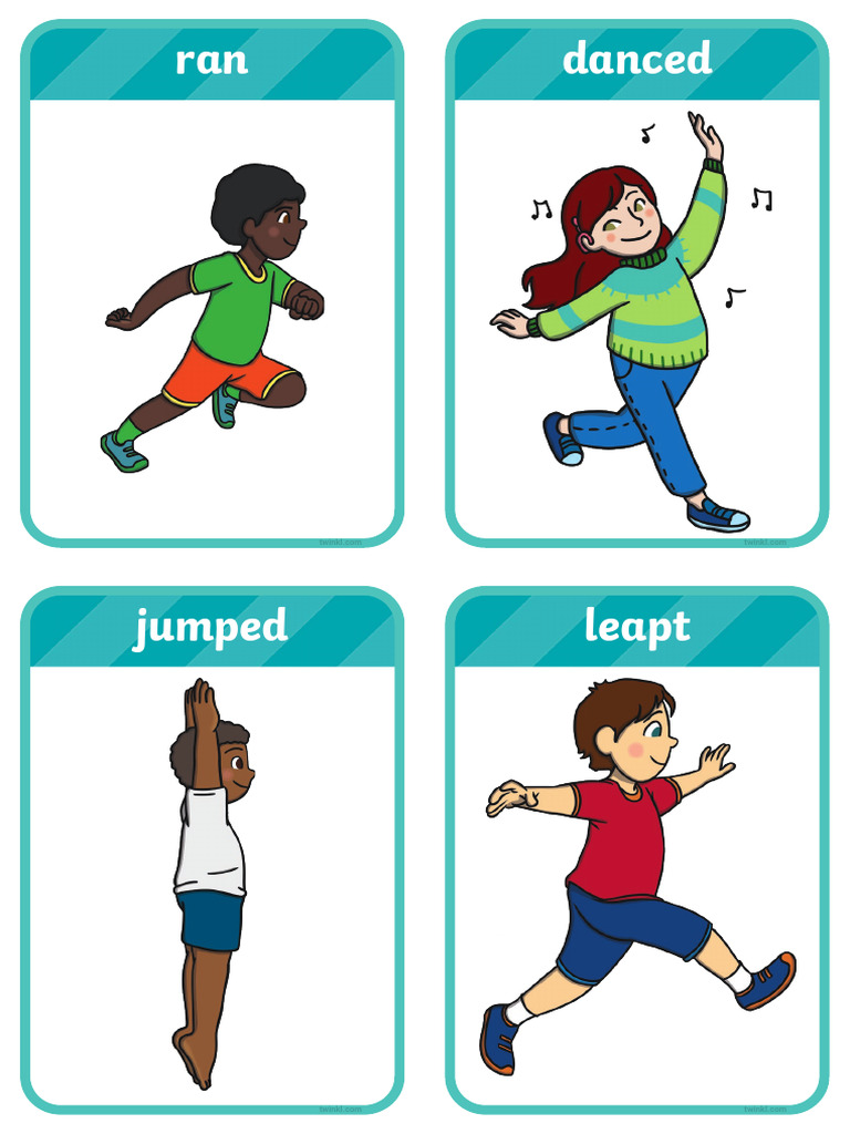 In en 1757078656 Past Tense Verbs Flashcards Ver 1 | PDF
