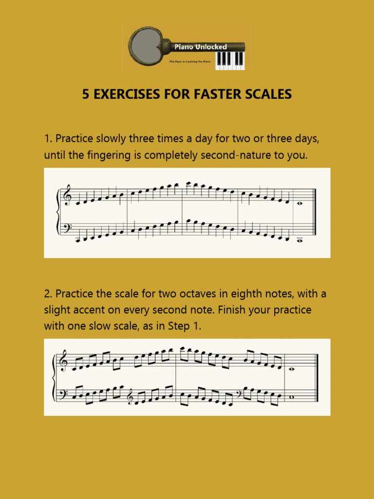 Printable Scale Practice Workbook | PDF