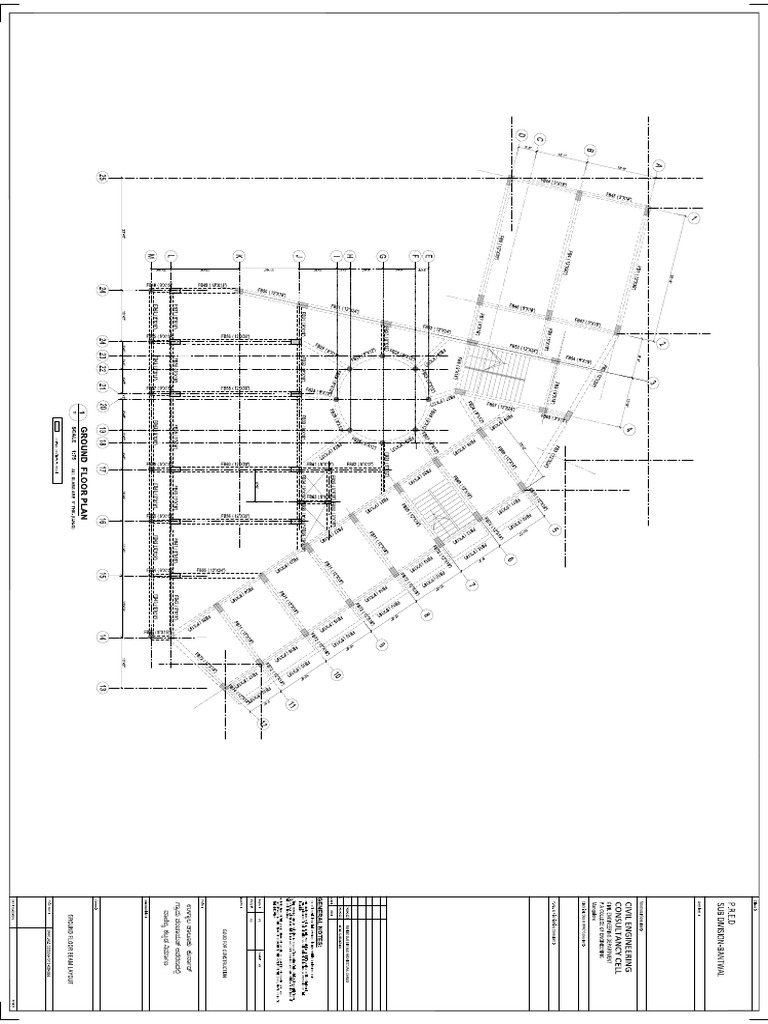G.F Beam Layout | PDF