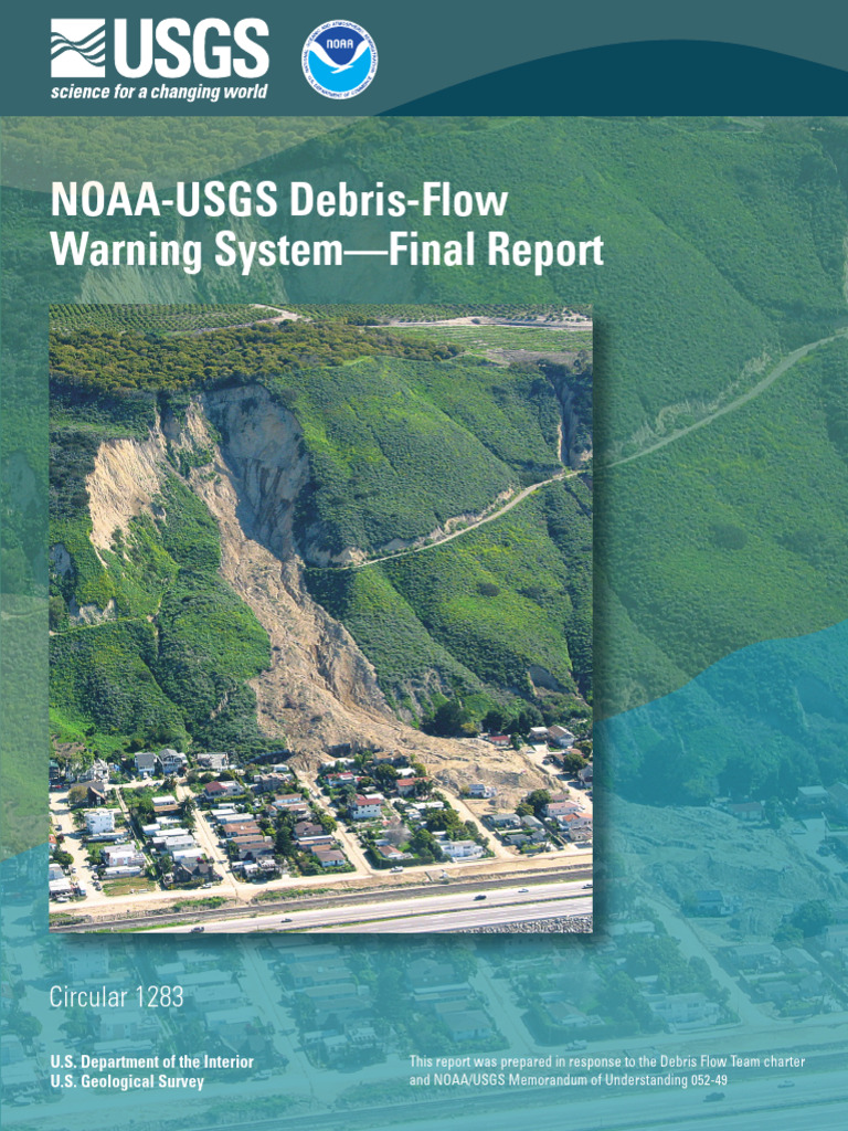 NOAA-USGS Debris-Flow Warning System-Final Report: Circular 1283 | PDF ...