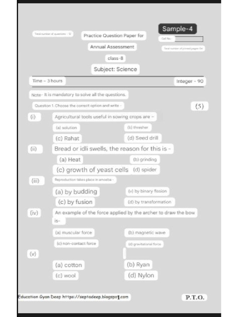 Science Set4 | PDF