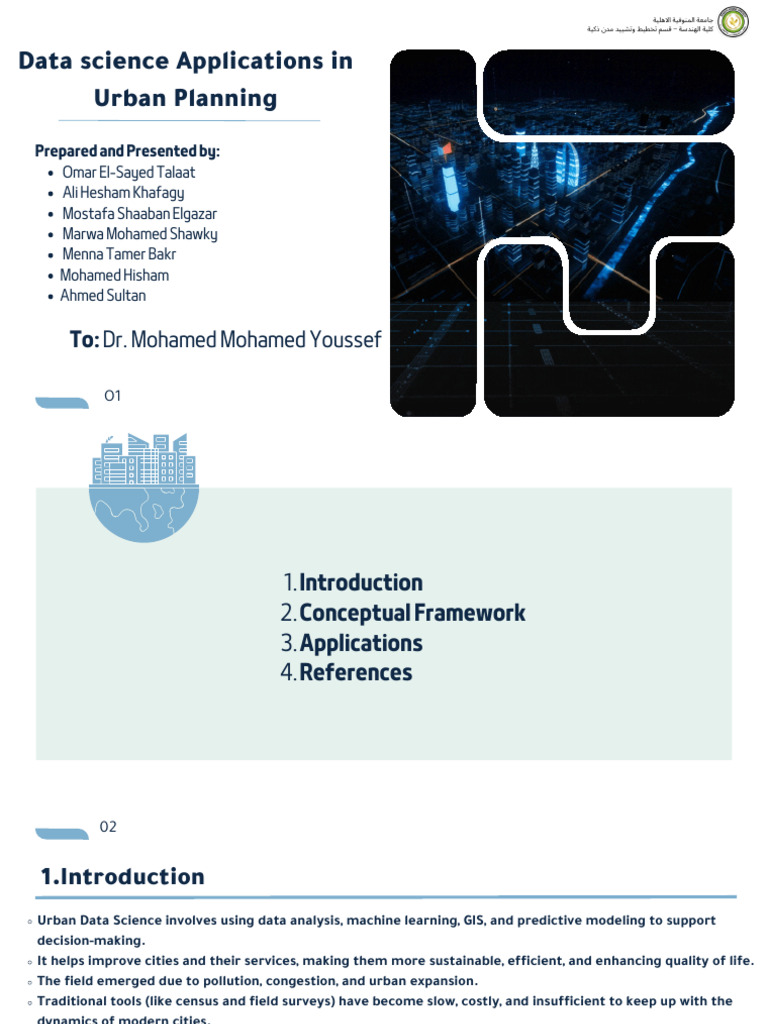 Data Science Applications in Urban Planning | PDF | Urban Sprawl | Data ...