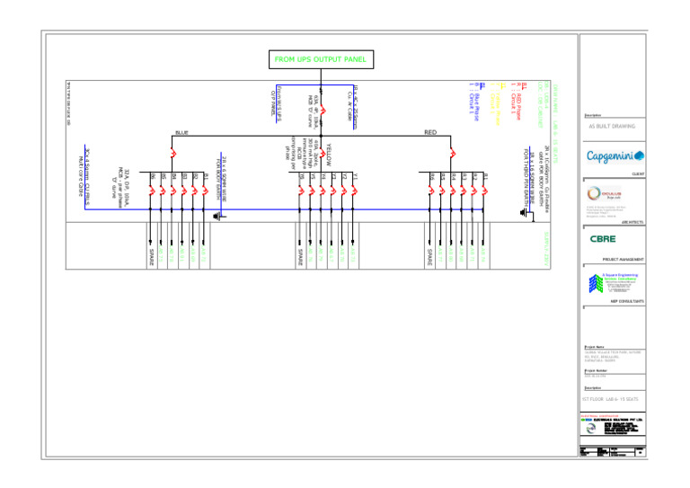 As-Built Drawing Capgemini - Lab DB Sld-Model1f1 | PDF
