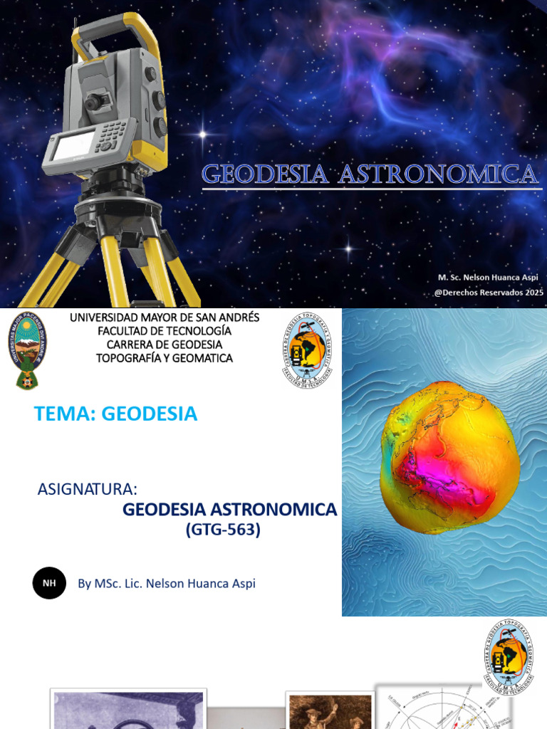 Geodesia | PDF | Geodesia | Sistema coordinado