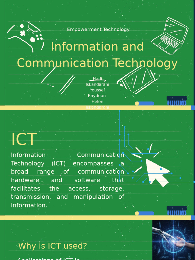 ICT - Presentation - GRADE - 8A (1) - Read-Only | PDF