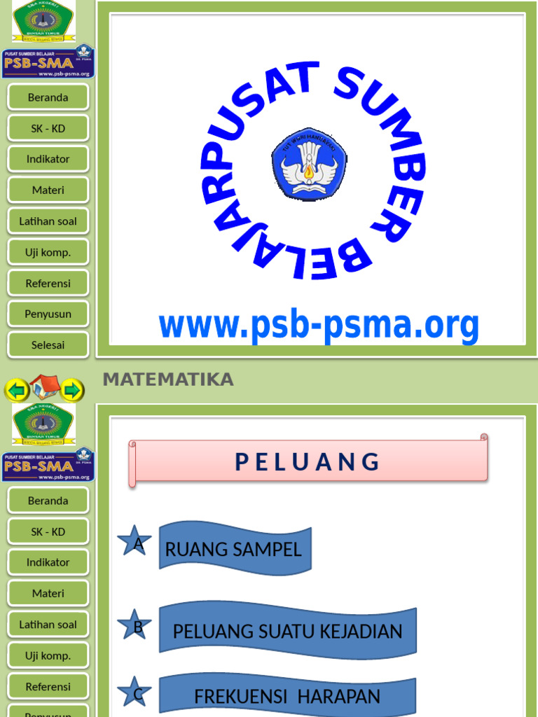 Peluang dan Ruang Sampel Matematika | PDF