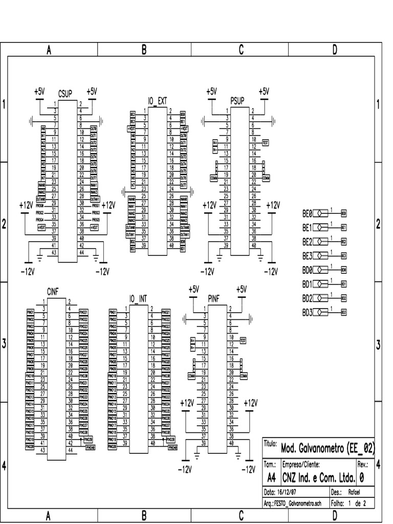 Electrical Circuit Diagram Galvanometer | PDF