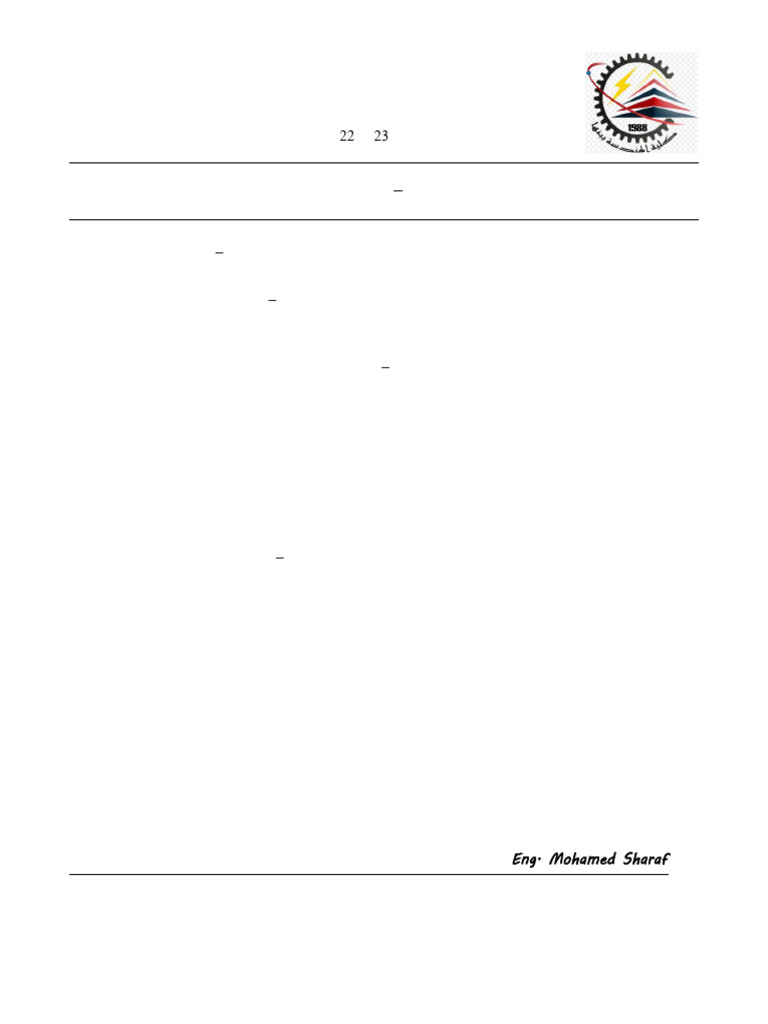 Sheet 3 Power Station | PDF