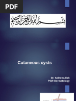 ICD-10 Codes for Sebaceous Cysts | PDF | Cutaneous Conditions | Medicine