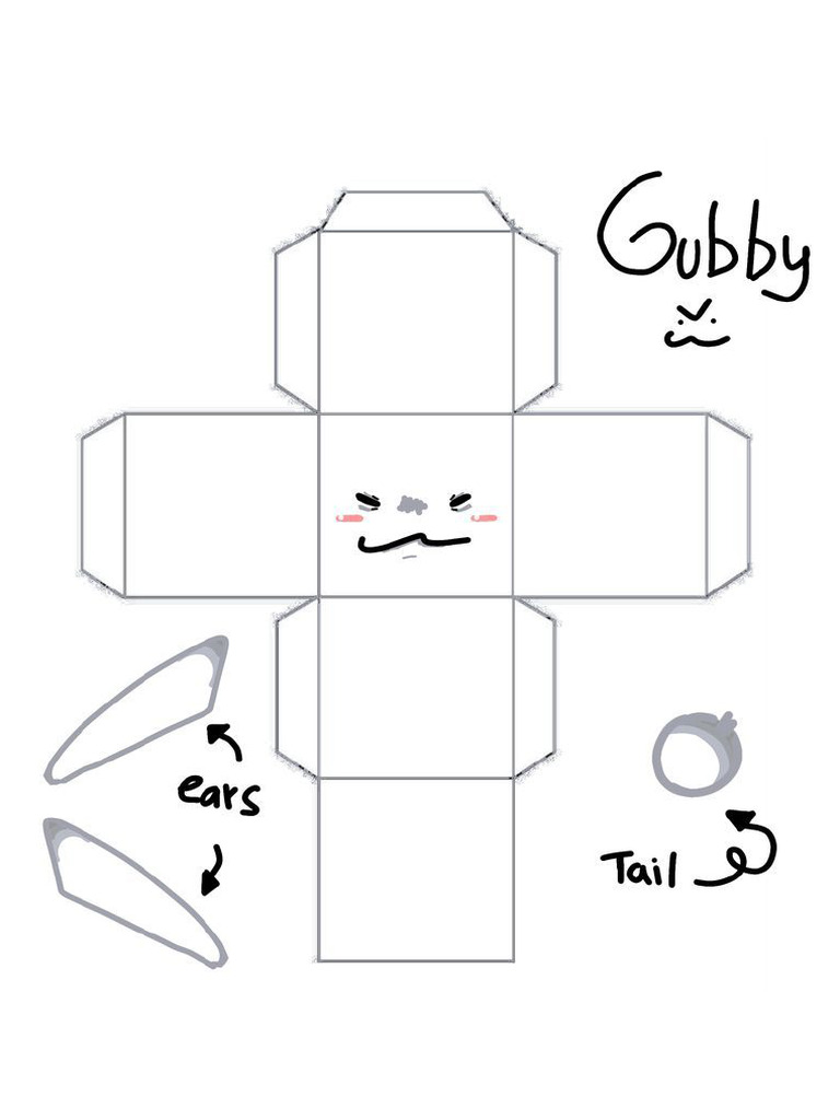 Gubby Papercraft by Me - 3 | PDF