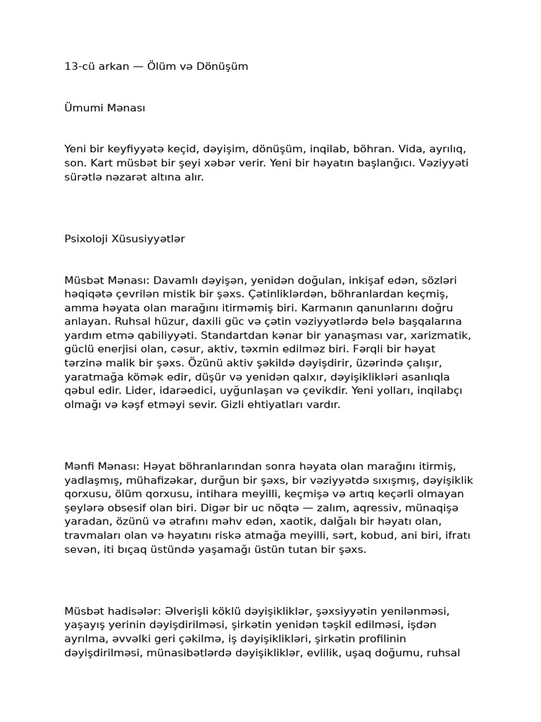 13-Cü Arkan | PDF