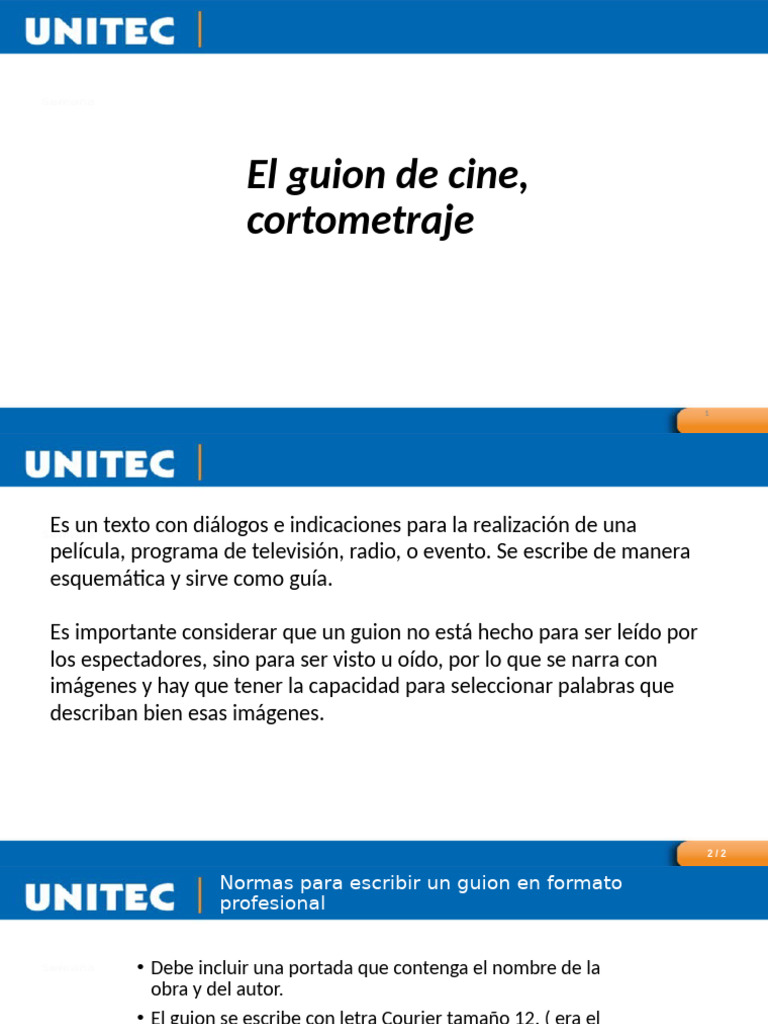 El Guion Entregable 2 | PDF | Guión