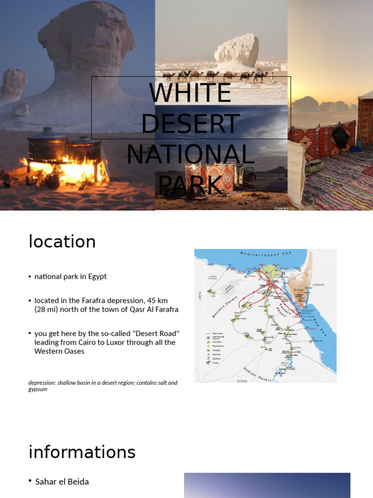 White Desert National Park | PDF