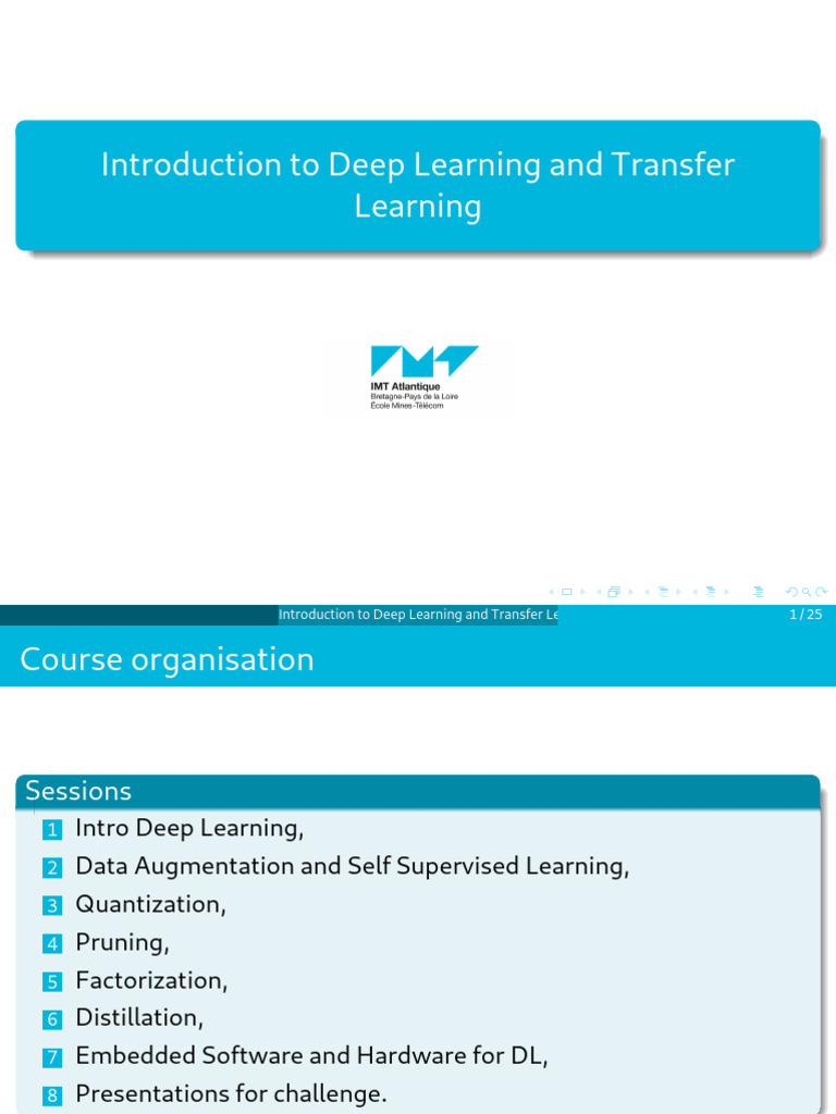 Cours 1 | PDF | Deep Learning | Machine Learning