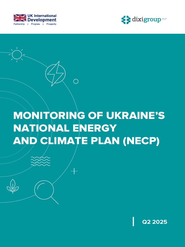 Ukraine NECP Q2 2025 Monitoring Report | PDF | Biofuel | Biodiesel