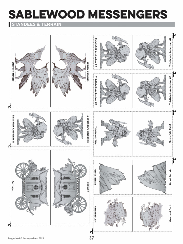 Daggerheart Cutouts | PDF