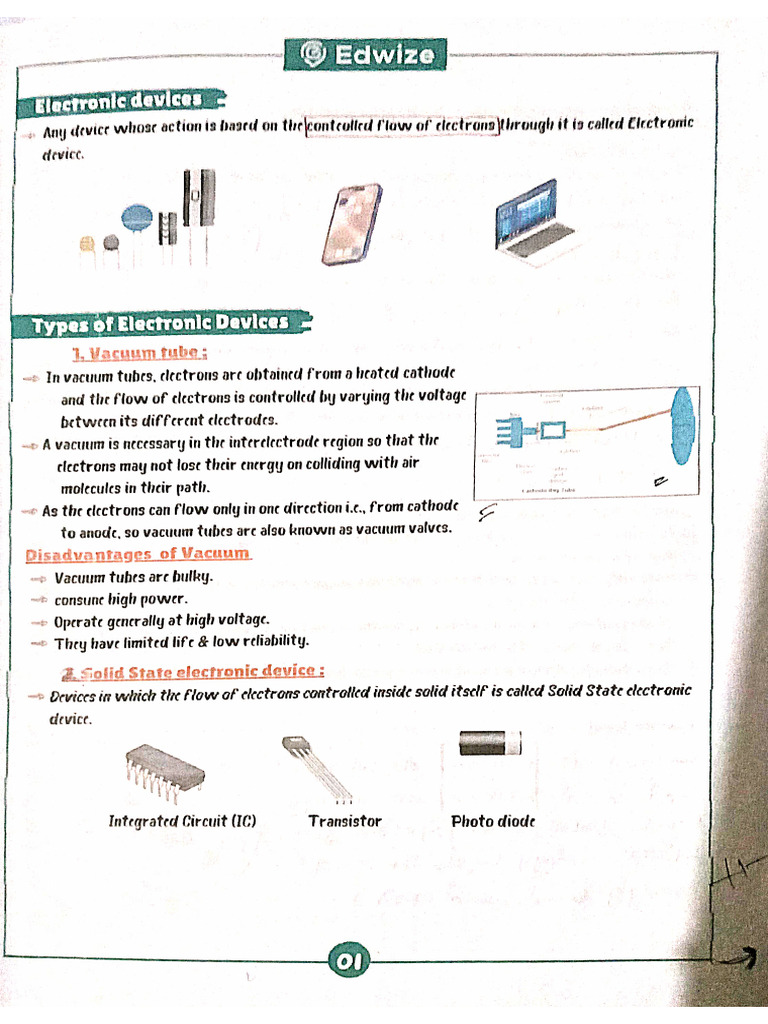 Semiconductor-1 Physics Class 12th | PDF