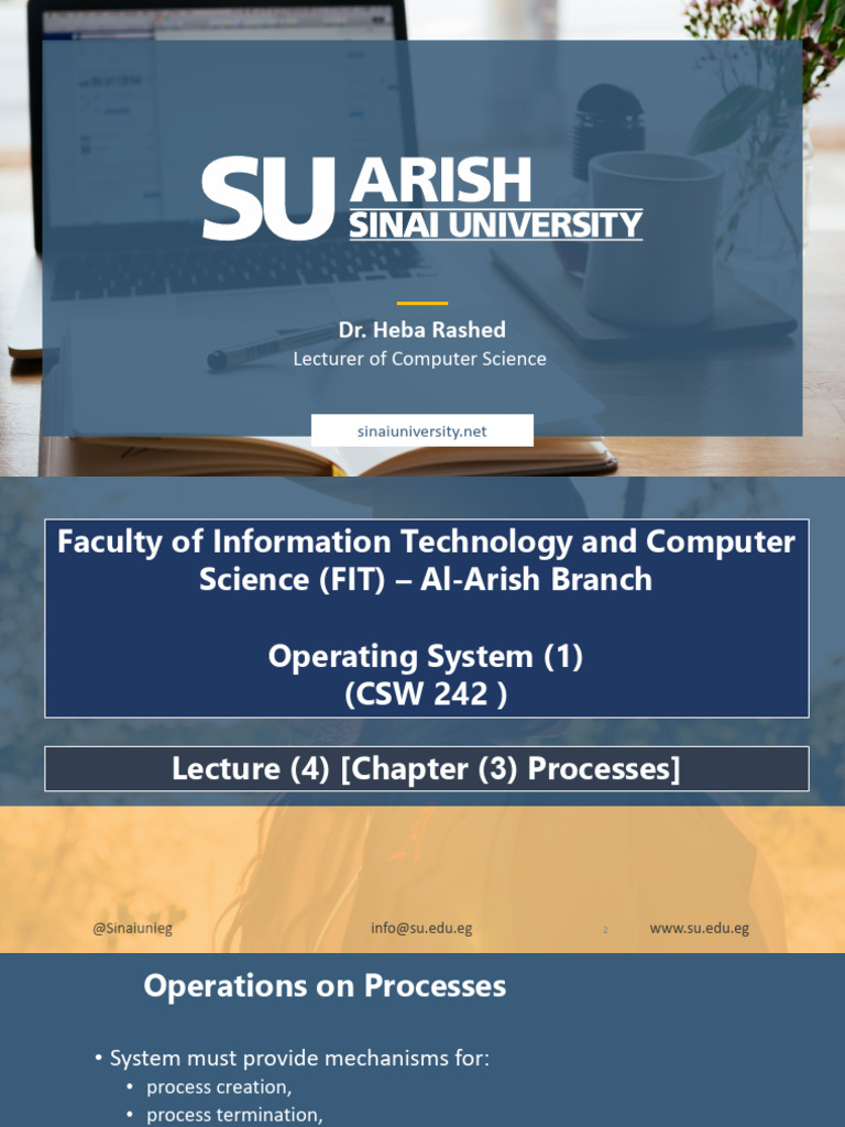 Lec 04 Chapter (3) - Processes - CSW 242 Operating Systems (1) - TEXT ONLY | PDF | Computer ...