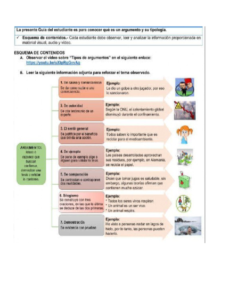 Actividad de Argumentacion | PDF