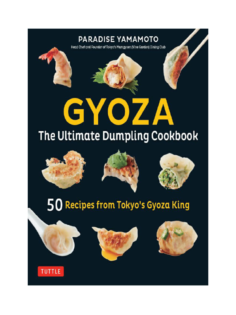 Gyoza The Ultimate Dumpling Cookbook - Unknown | PDF