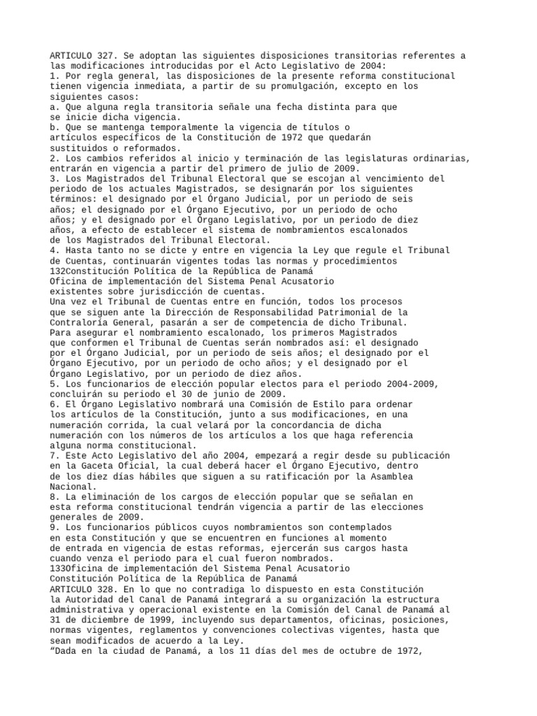 Dispocisiones Transitorias | PDF | Judicaturas | Legislatura