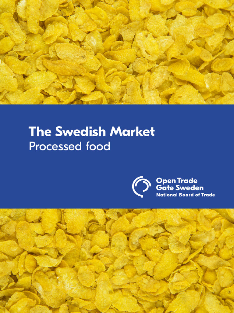 Swedish Processed Food Market Insights | PDF | Nordic Countries ...