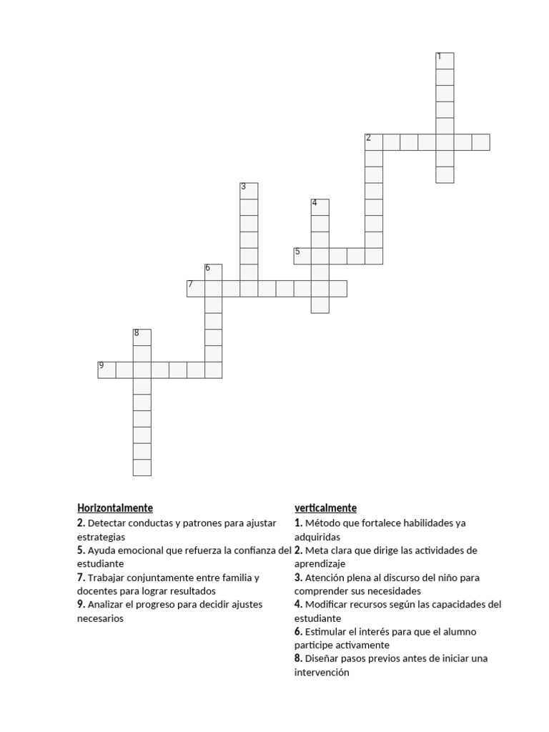 Crossword Maker | PDF
