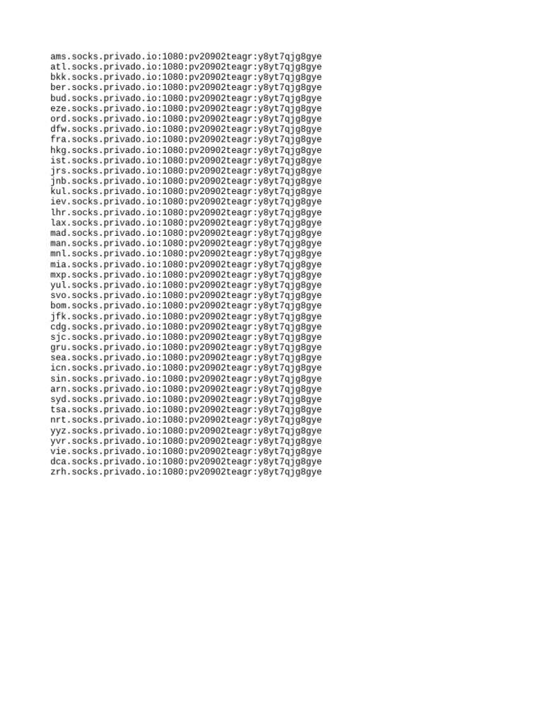 Socks5 Privado | PDF