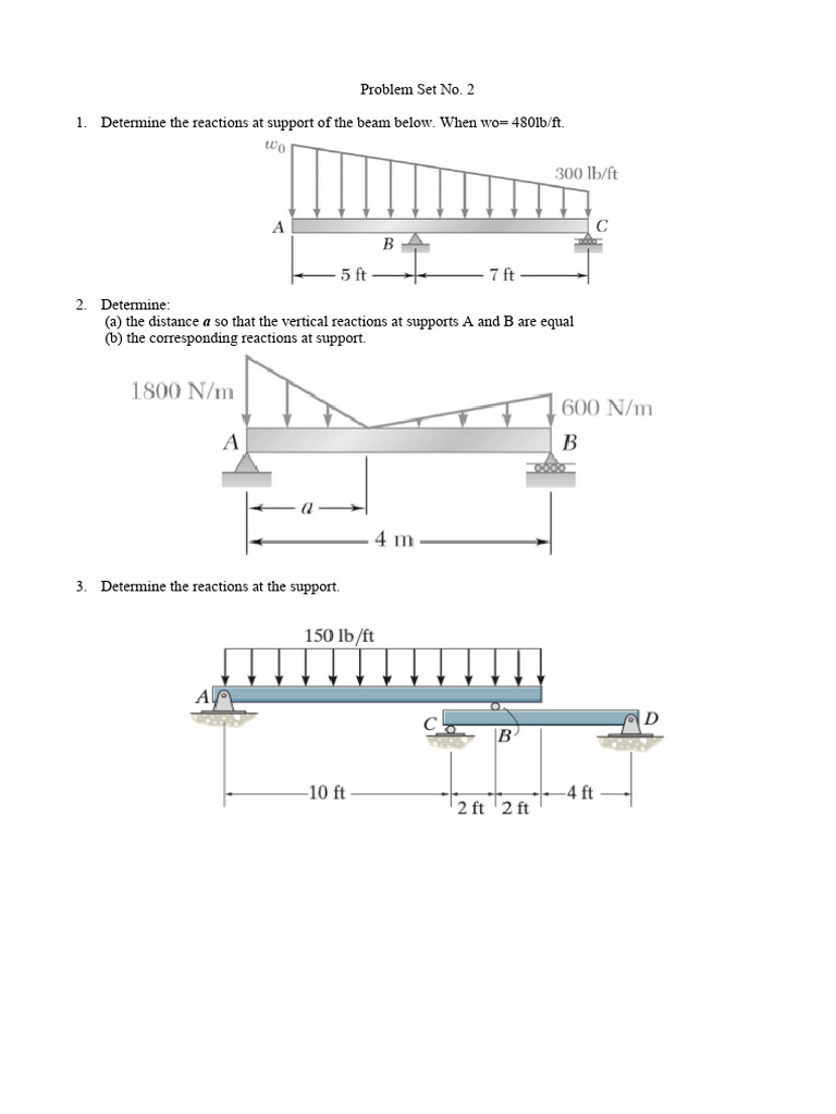 Problem Set 2.1 | PDF