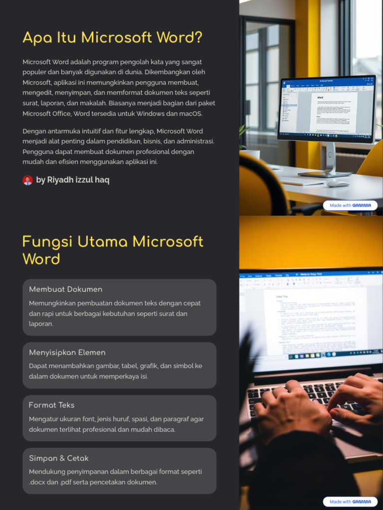 Apa Itu Microsoft Word | PDF