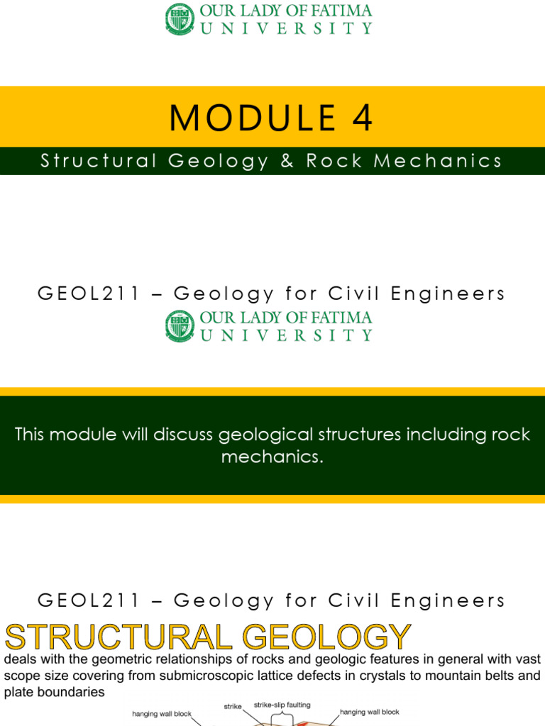 Structural Geology and Rock Mechanics | PDF | Geology | Structural Geology