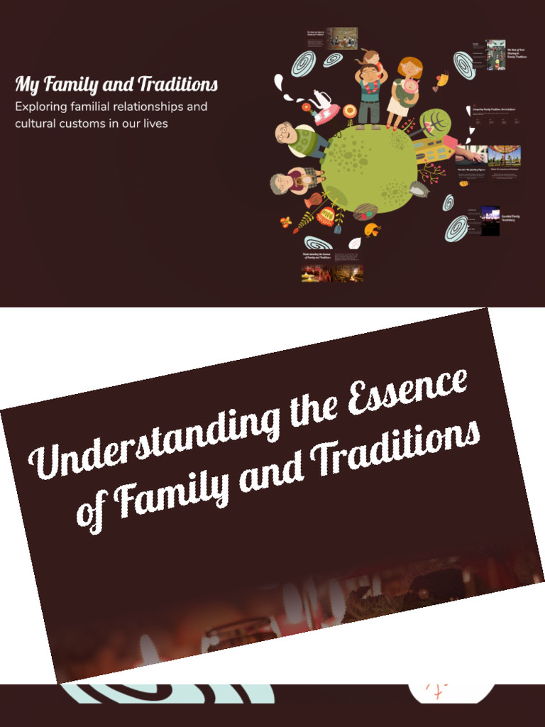Family Traditions and Cultural Identity | PDF | Family | Traditions