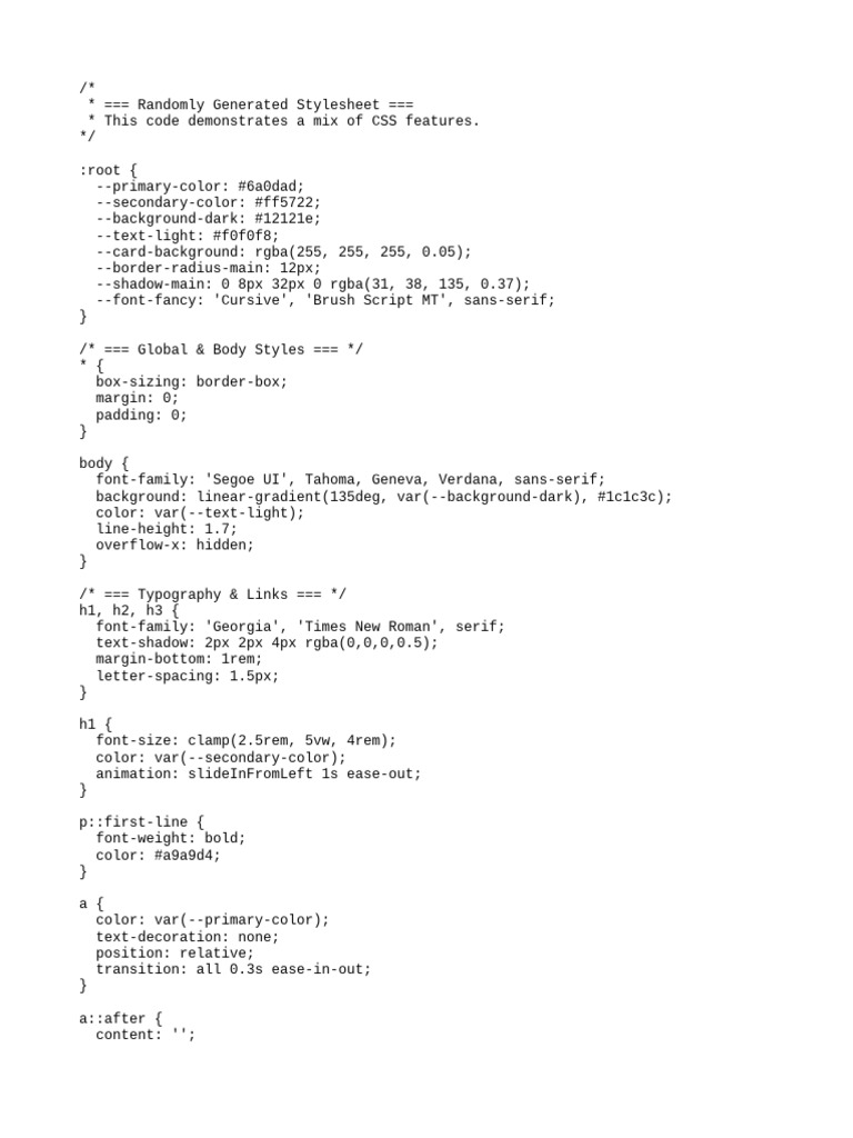 Css Styling For Starters | PDF | Design | Typefaces