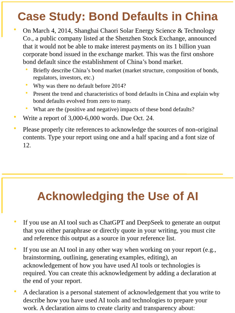 Case Study - China's Bond Market | PDF | Artificial Intelligence ...