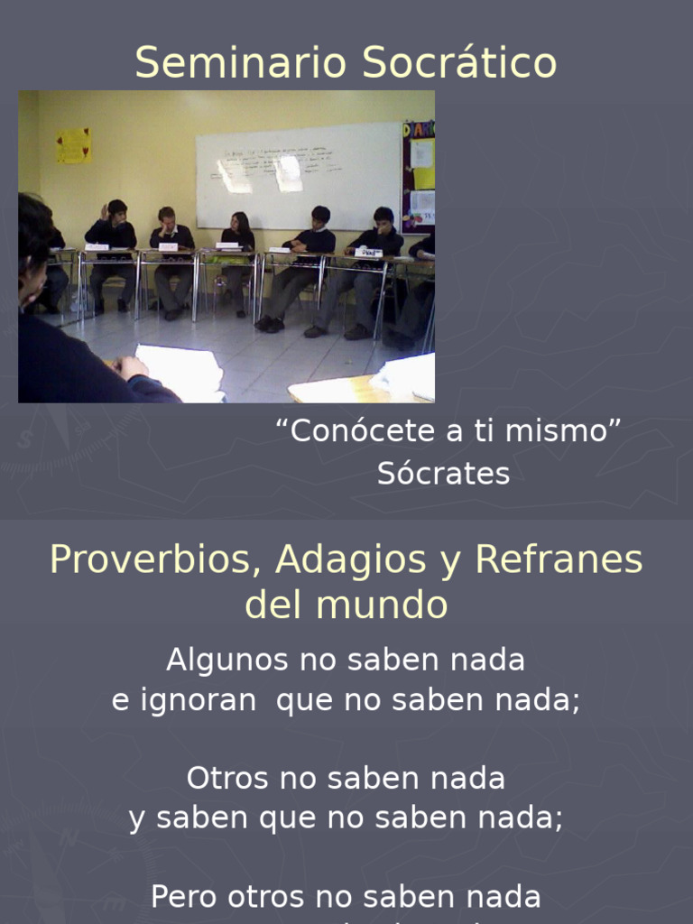 Seminario Socratico | PDF | Sicología | Conceptos psicologicos