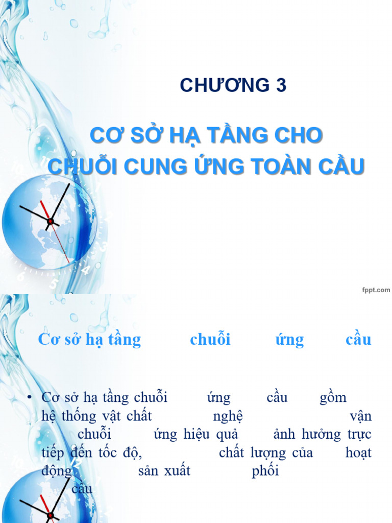Chuong 3 - Co So Ha Tang Cho Chuoi Cung Ung Toan Cau | PDF