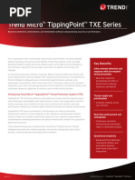Trend Micro Apex One Datasheet | PDF | Malware | Ransomware